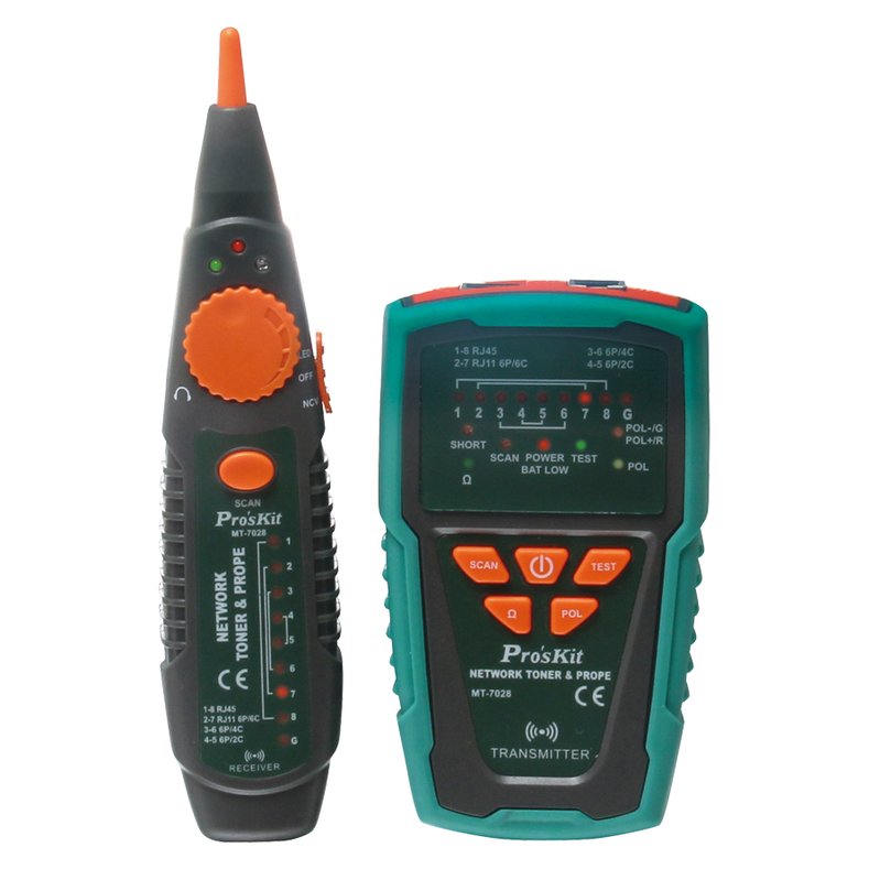Network Toner & Probe Kit Pro'sKit MT-7028 - ToolBoom